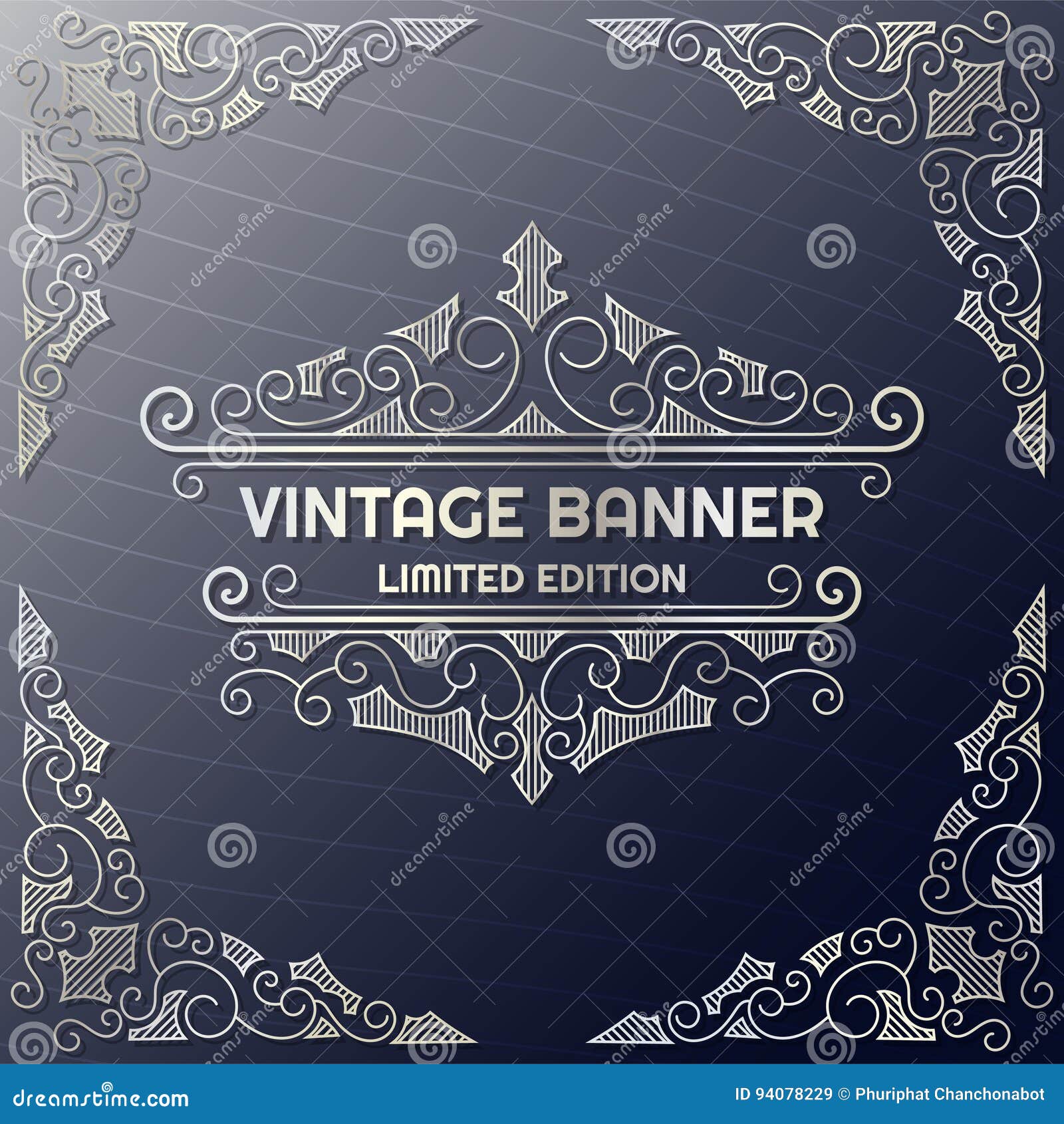 Vintage Flyer Background Design Template Stock Vector - Illustration of ...