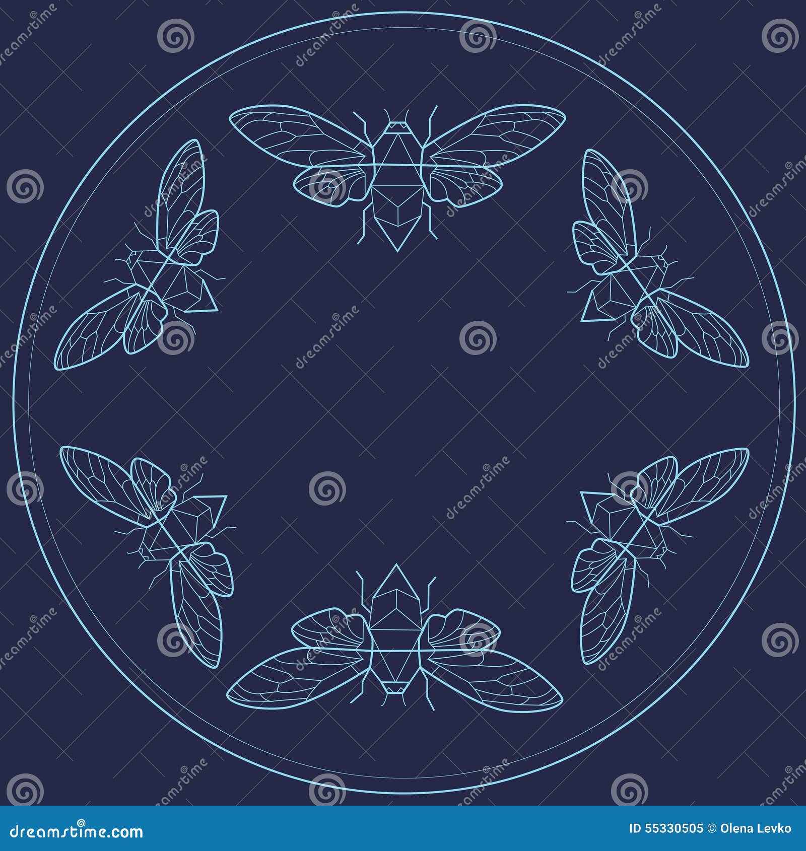 Mayfly, Vintage Illustration | CartoonDealer.com #163282214