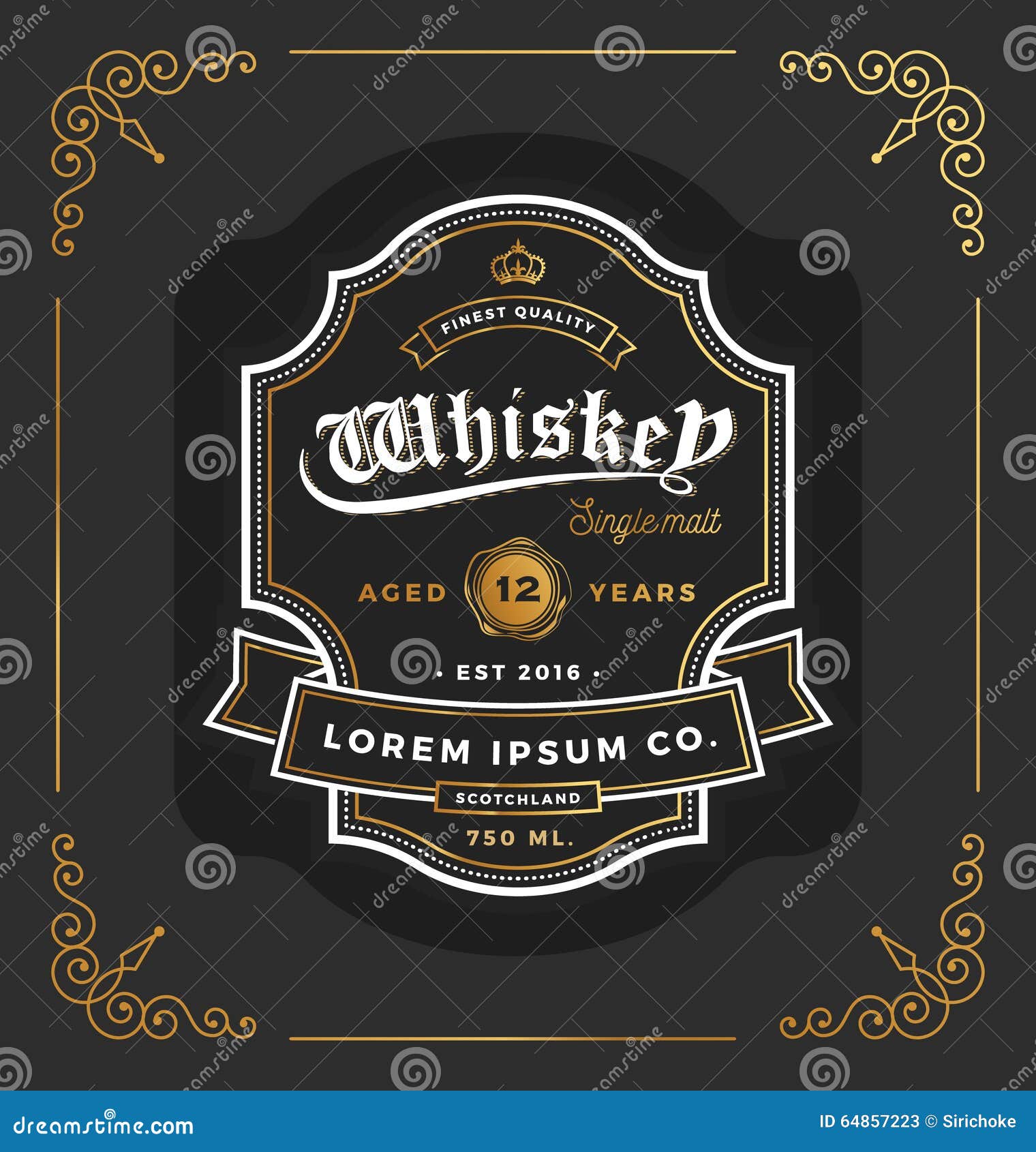 Art Deco Label Stock Illustrations – 47,774 Art Deco Label Stock ...