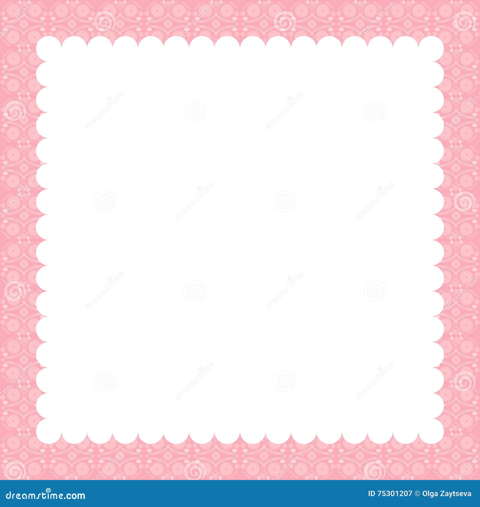 Vintage Frame on Retro Background Design Stock Illustration ...