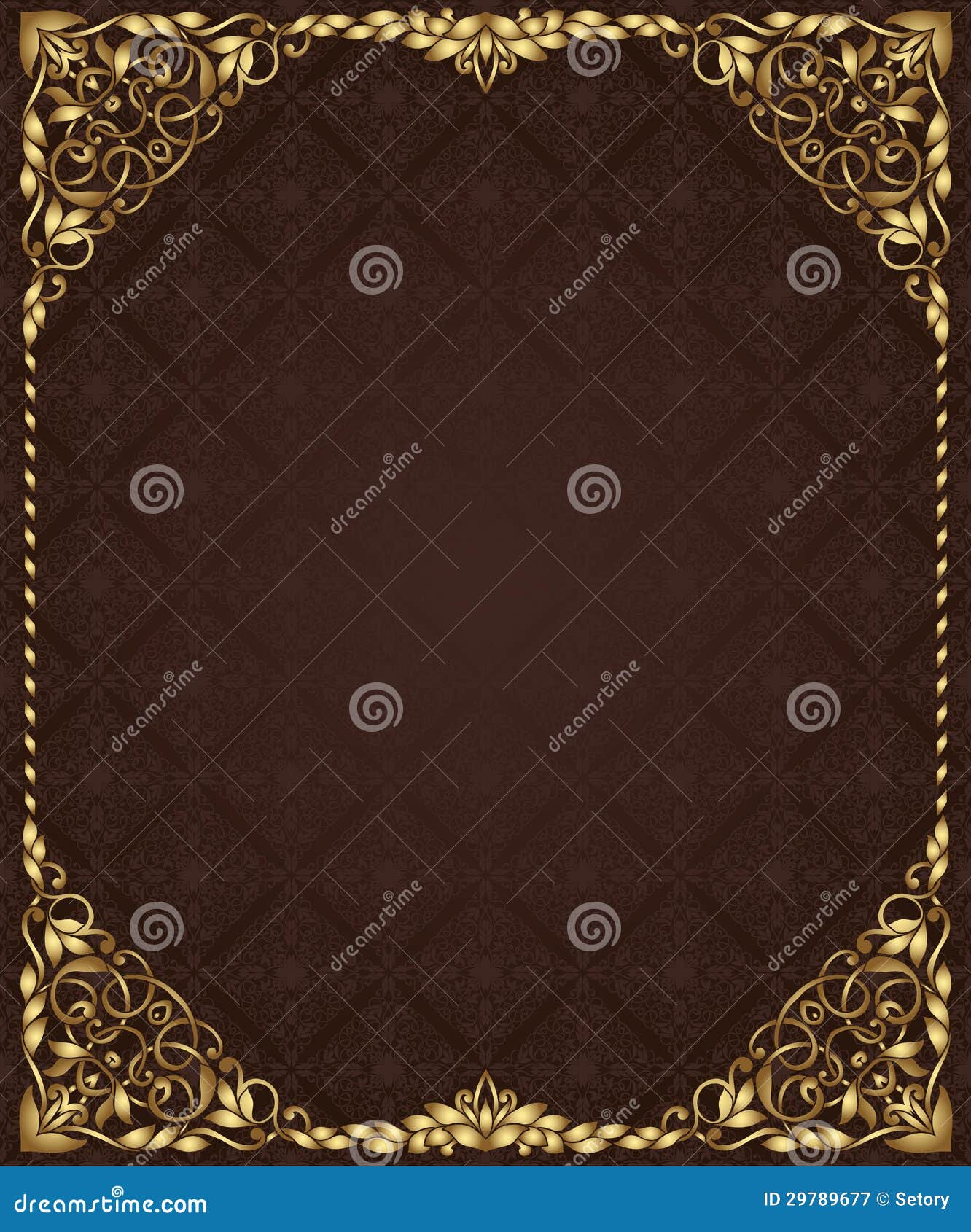Vintage frame stock vector. Illustration of frame, abstract - 29789677