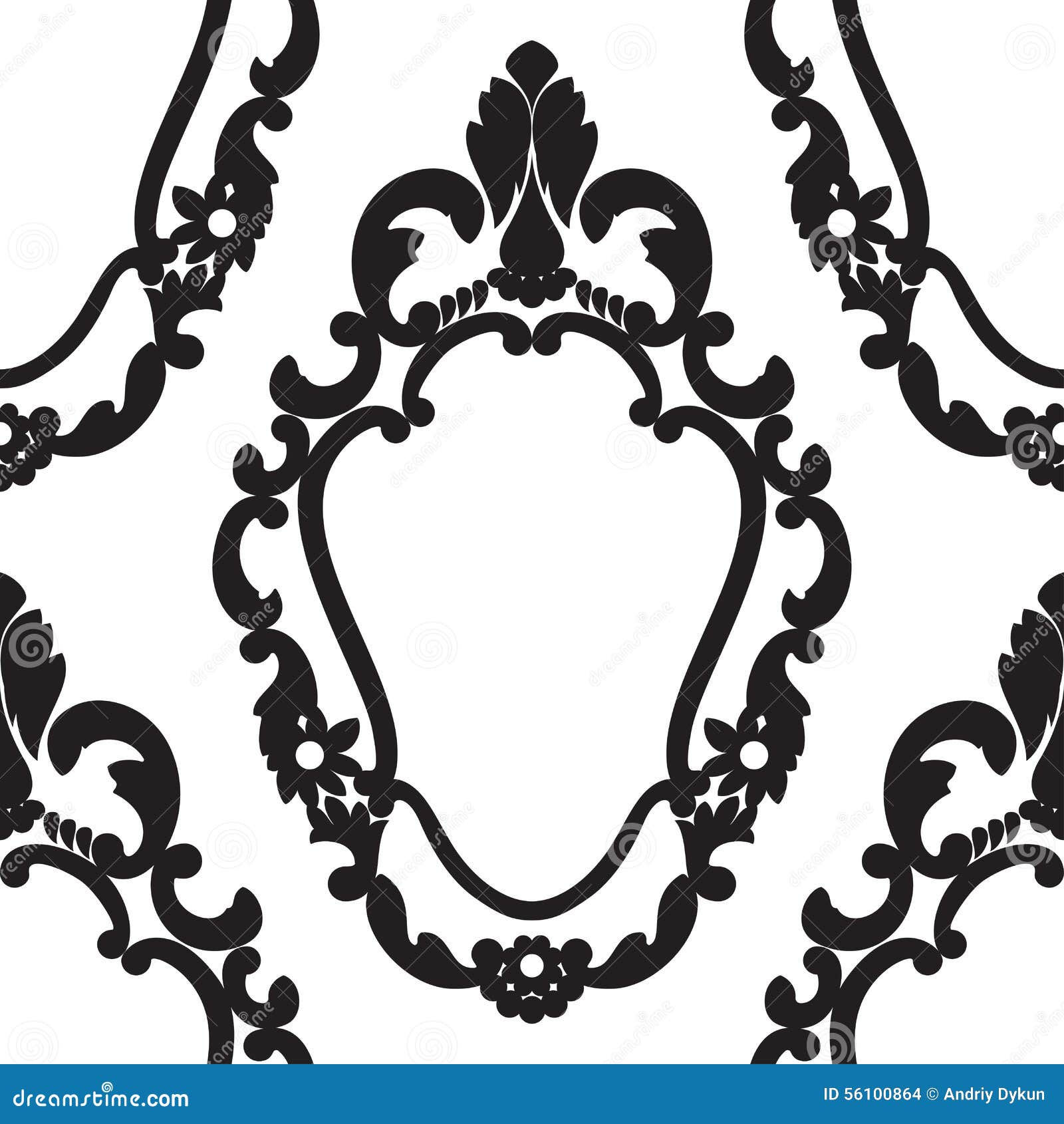 Vintage Frame stock vector. Illustration of vector, retro - 56100864