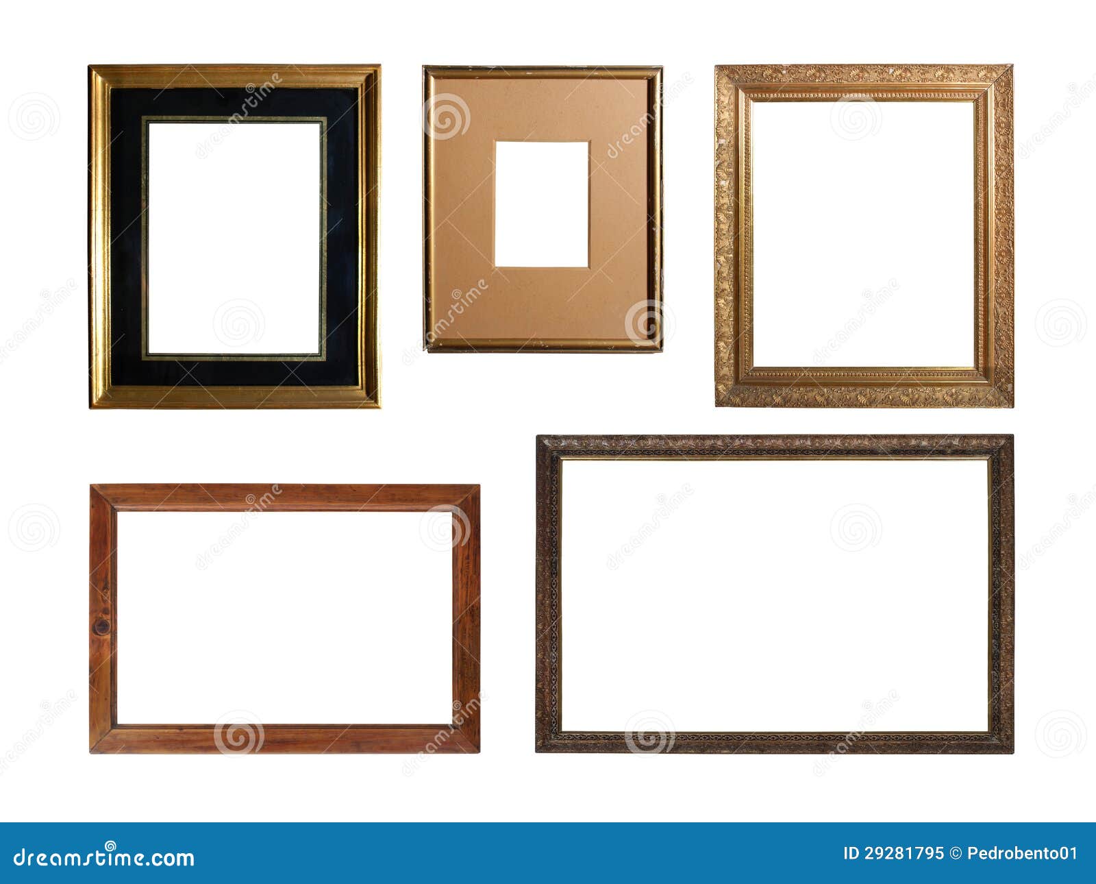 Vintage Frames Collection stock image. Image of shape - 29281795