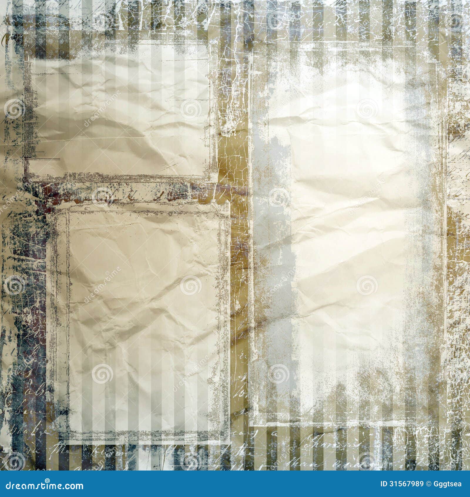 Vintage Frames, Paper Texture Stock Illustration - Illustration of ...