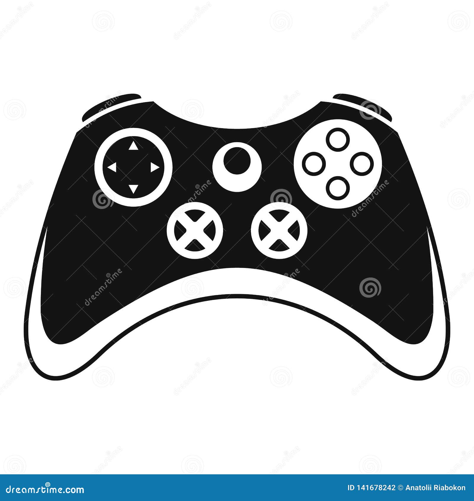Set Of Vintage Gamepad Emblems, Labels, Badges, Logos And Design ...
