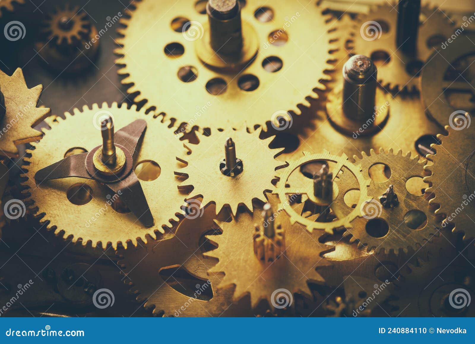 Vintage Gears Mechanism Stock Image | CartoonDealer.com #8274001