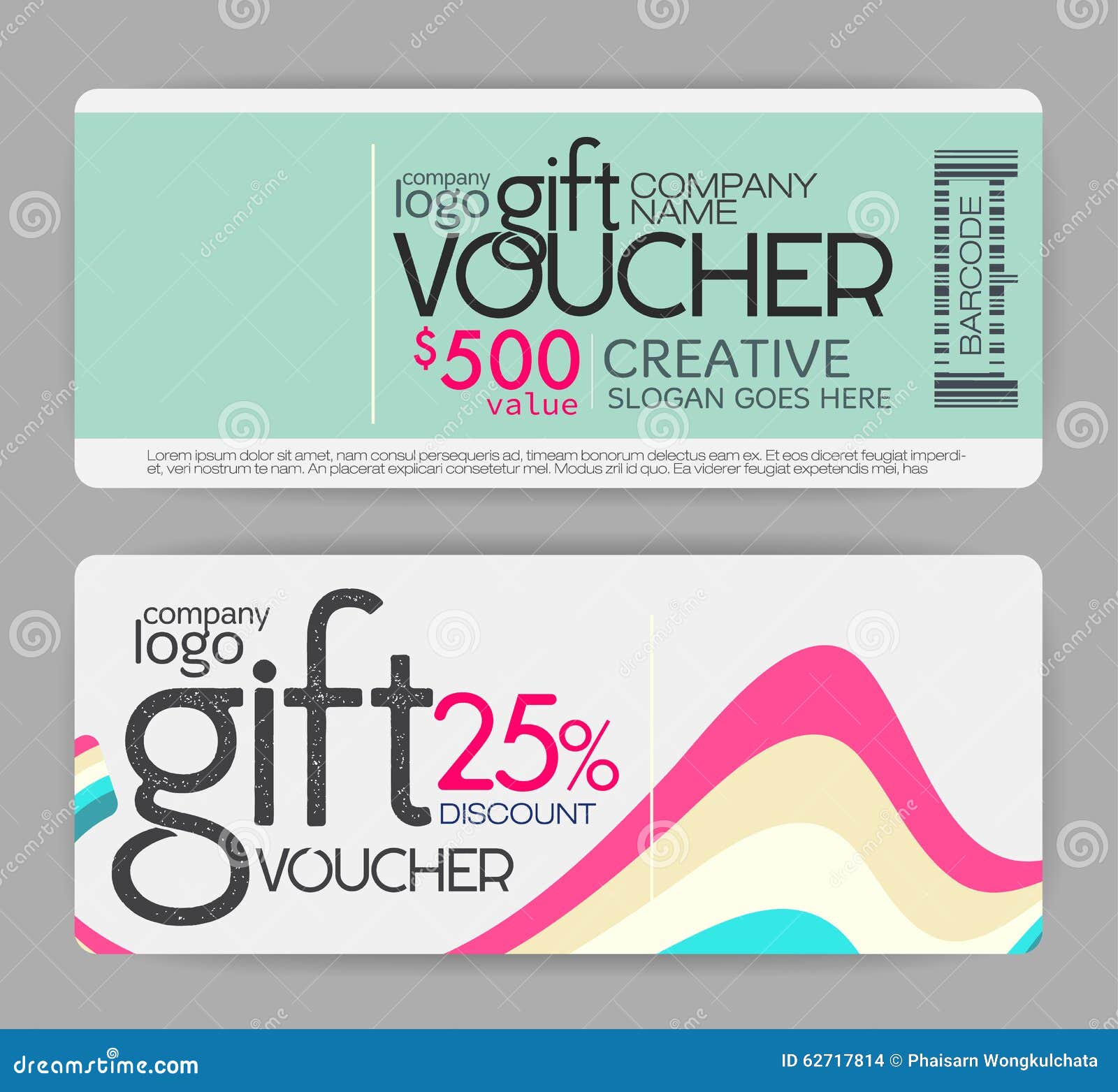 Vintage gift voucher stock vector. Illustration of certificate - 62717814