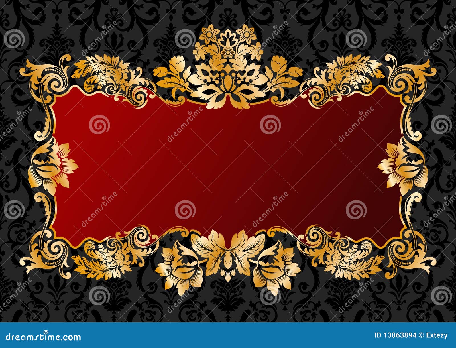 Glamour Frame Vector | CartoonDealer.com #5895717