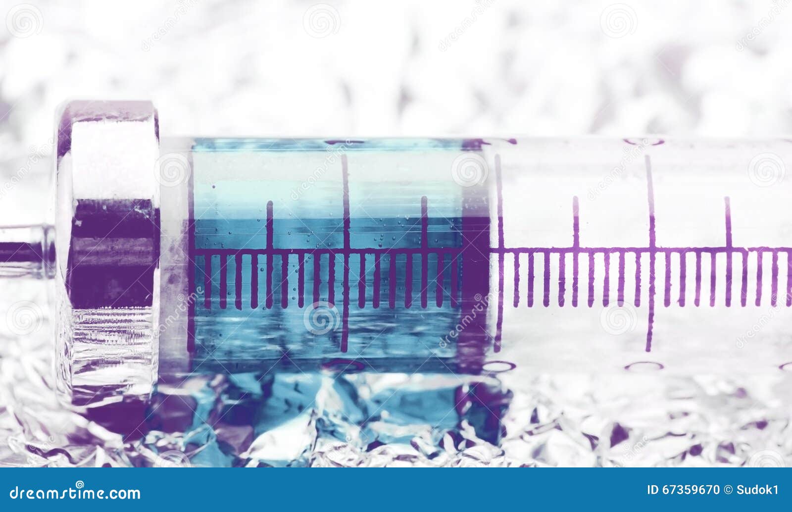 Blue Solution Methylene Blue In Erlenmeyer, Experiments In Chemistry ...