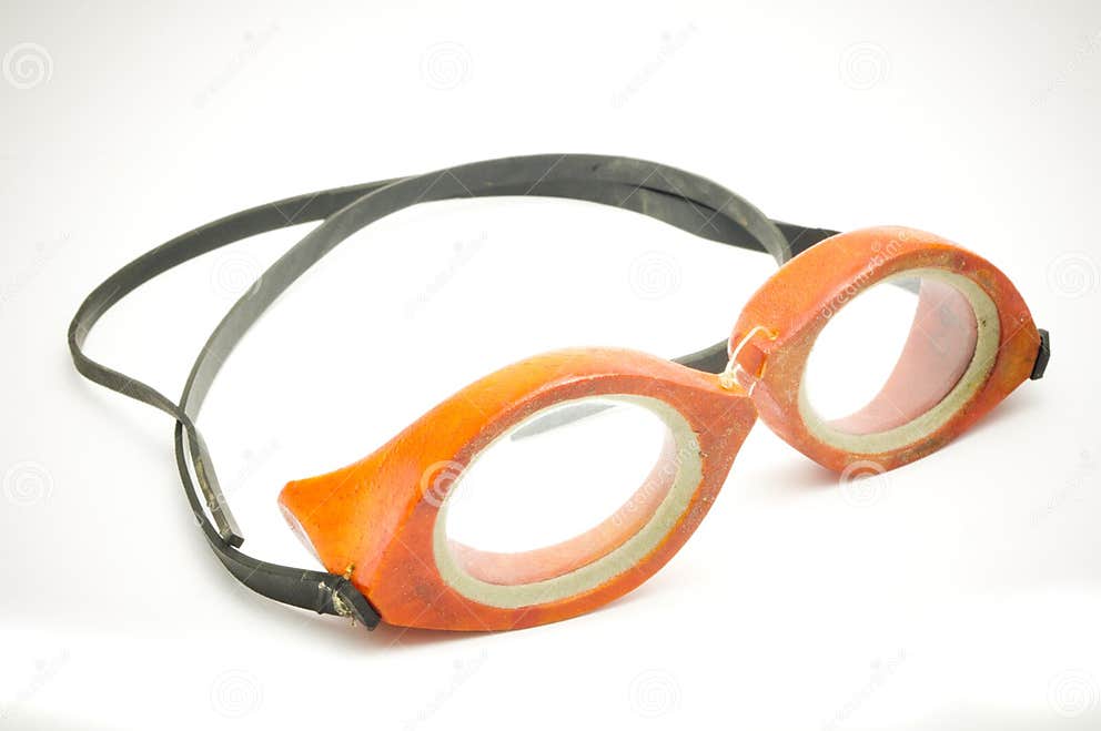 Vintage goggle stock photo. Image of object, fisherman - 20467432