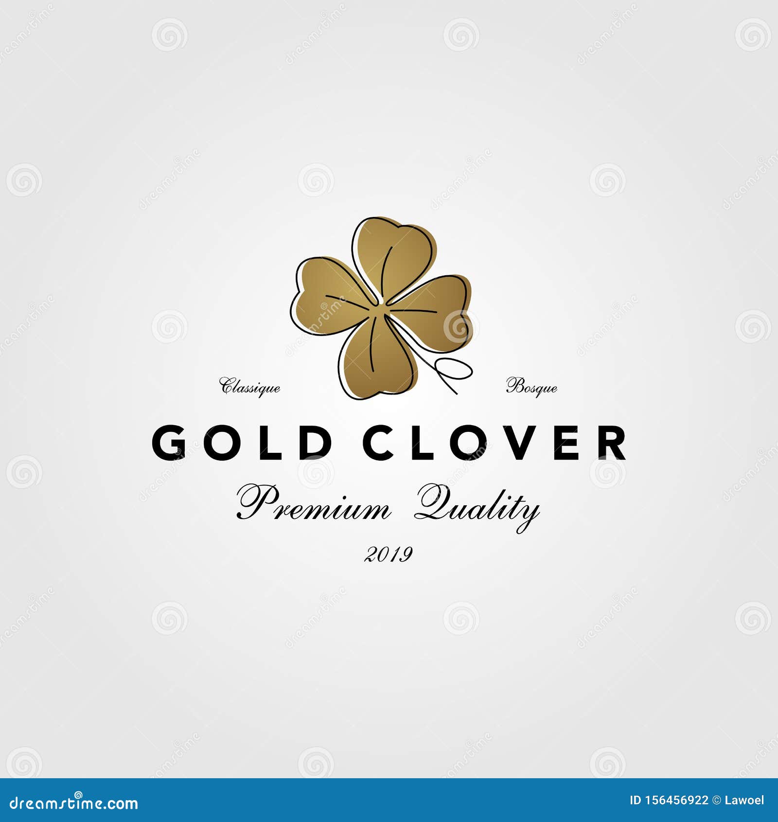 Gold Clover Texture Background Royalty-Free Stock Photo | CartoonDealer ...