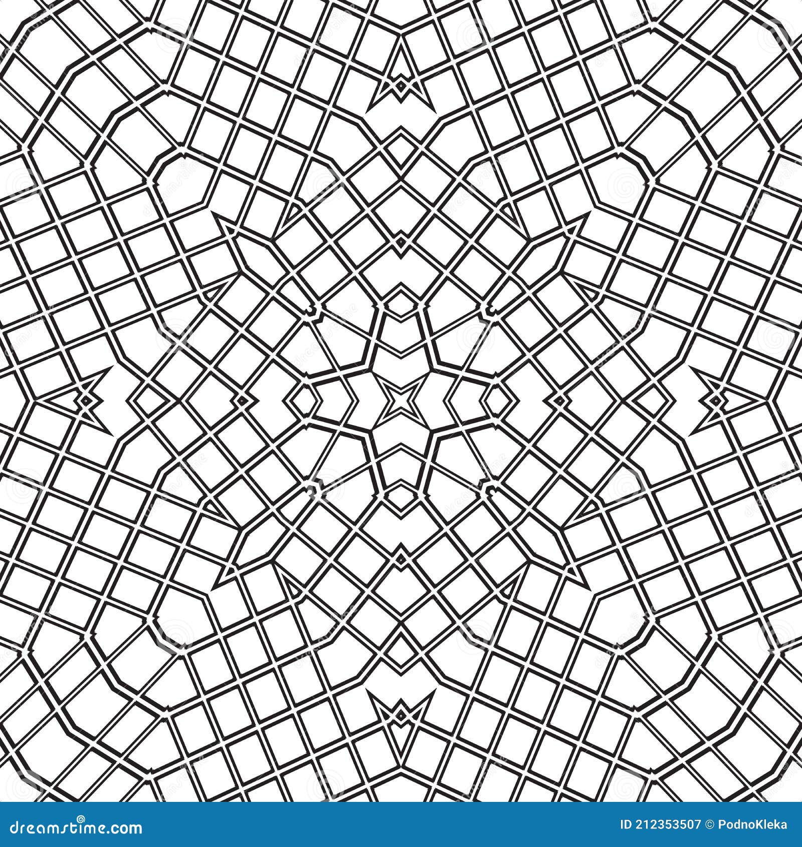 Vintage Gothic Geometric Mesh Texture. Seamless Repeating Pattern ...