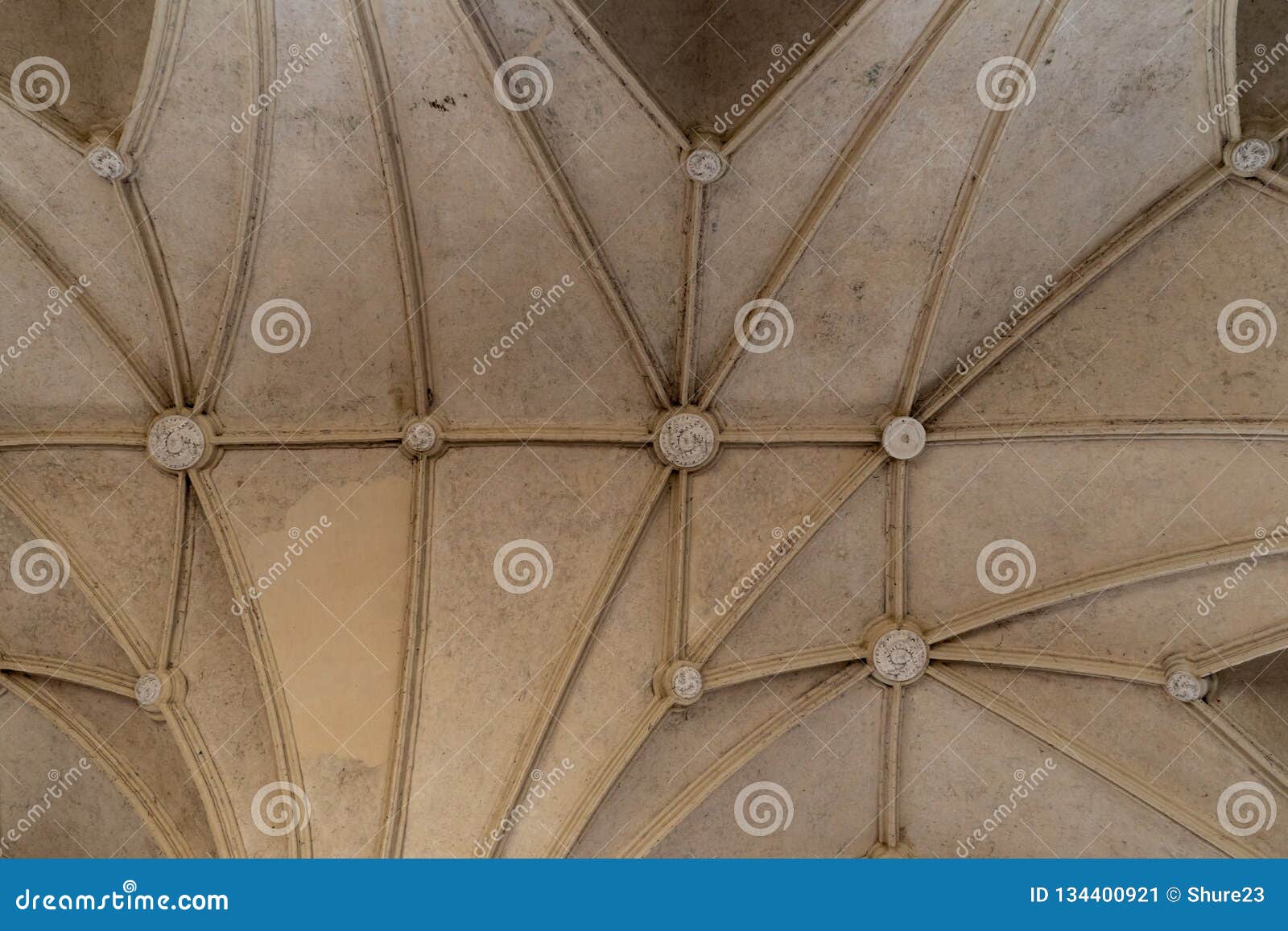 Vintage Gothic Pattern Texture of Interior Ceilings Stock Image - Image ...