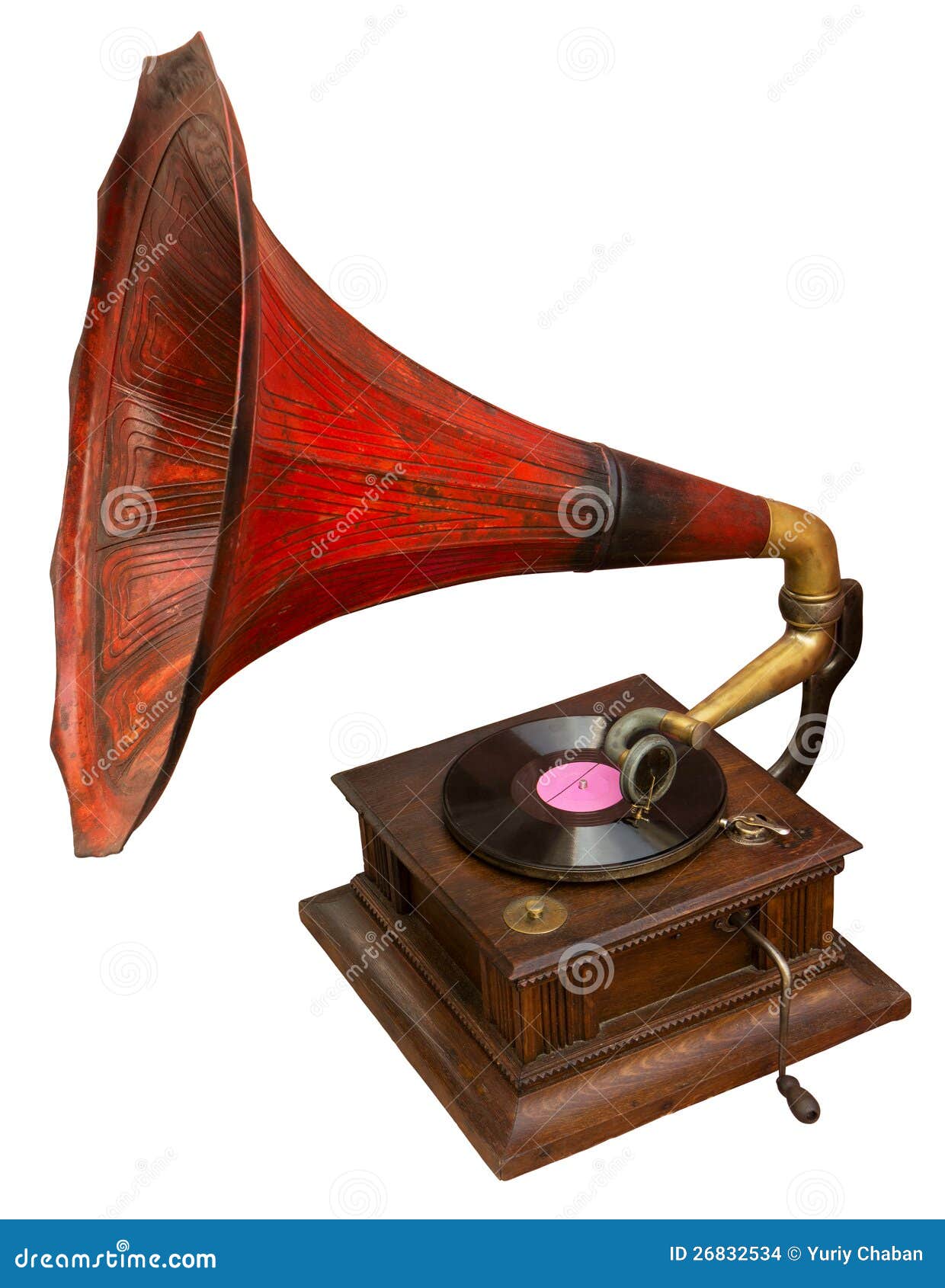 Vintage Gramophone Stock Image | CartoonDealer.com #3866359