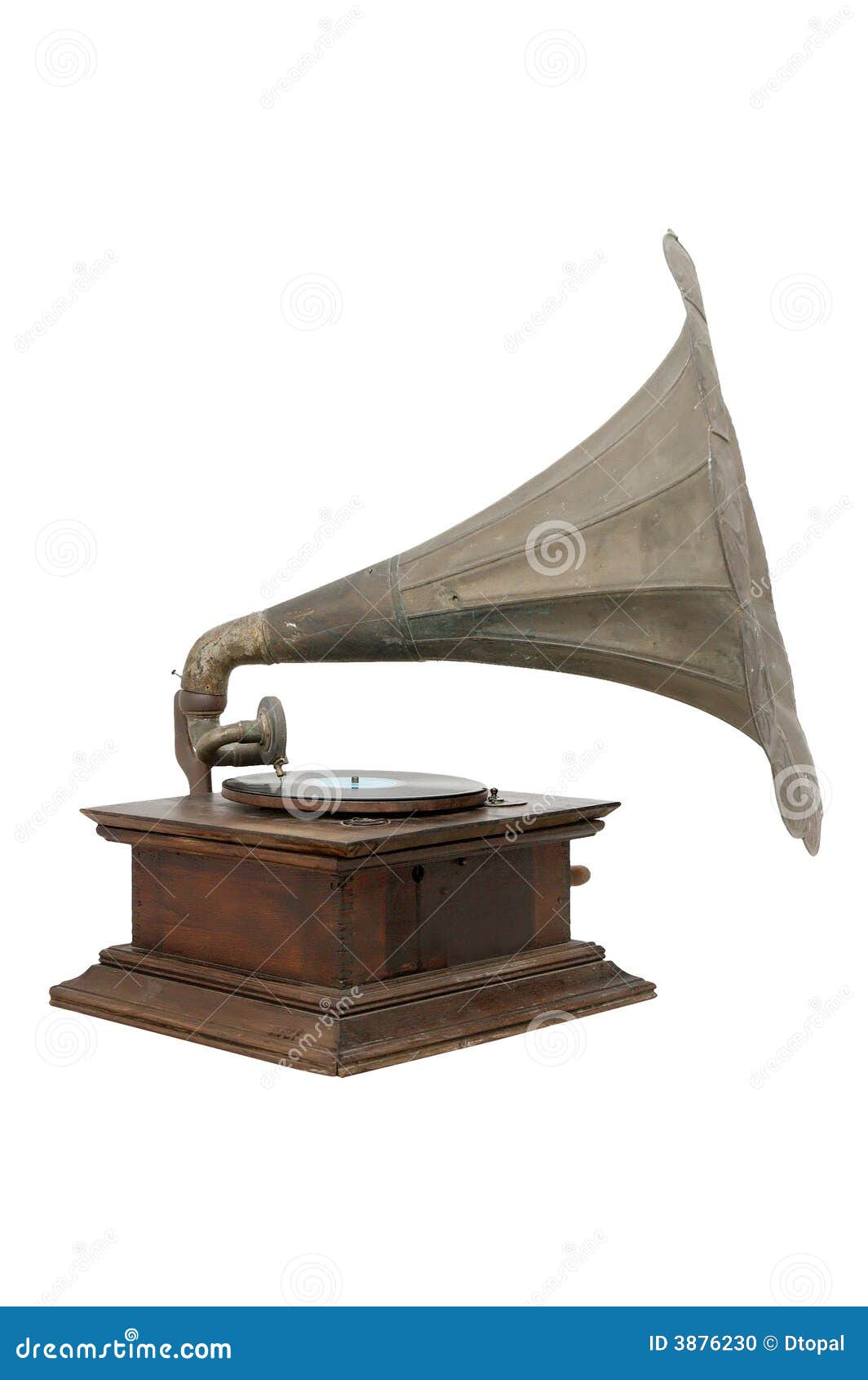 Vintage gramophone stock photo. Image of musical, recreational - 3876230