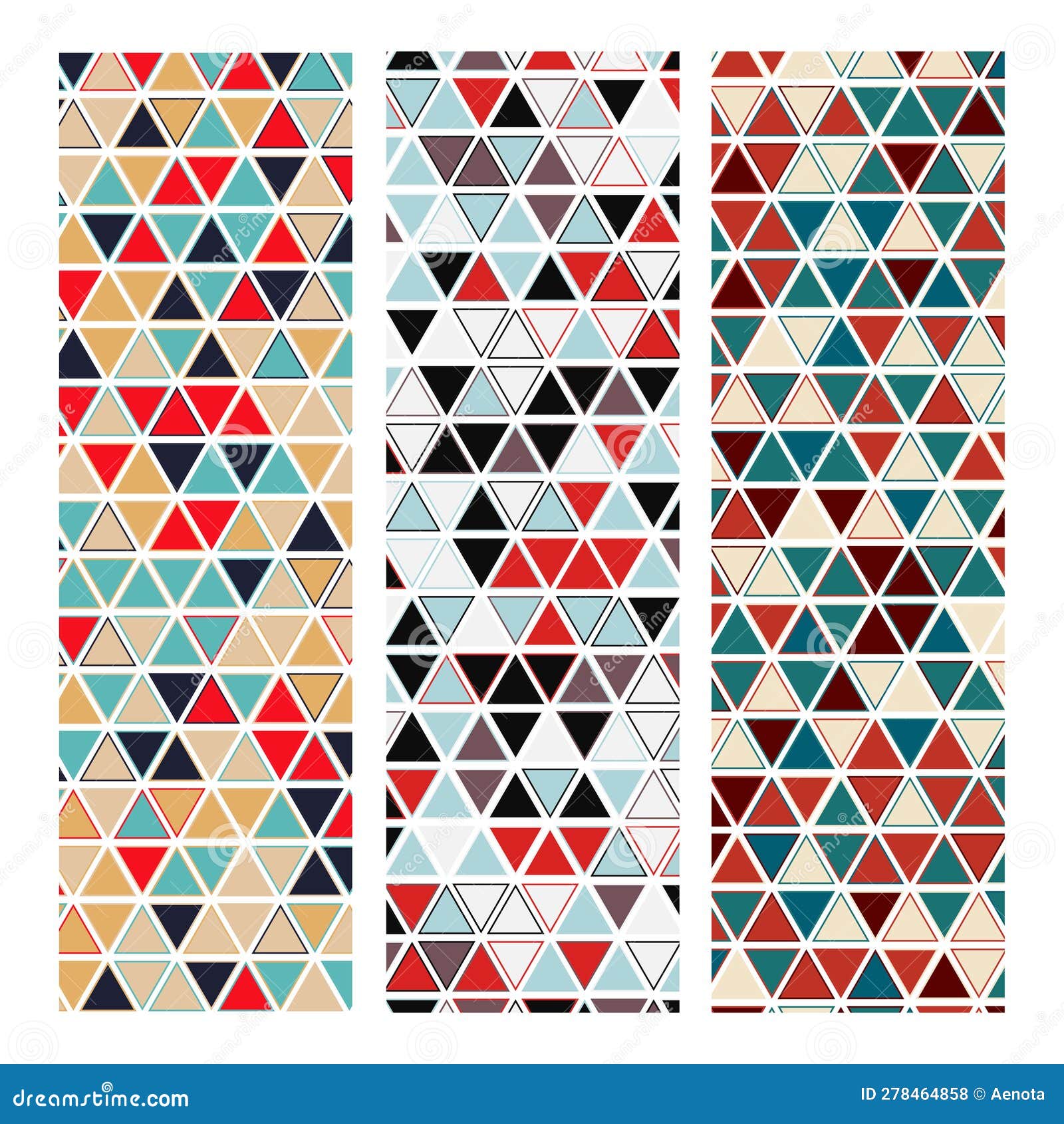 Vintage Graphic Pattern Set Abstract Vector Old-Fashioned Print Stock ...