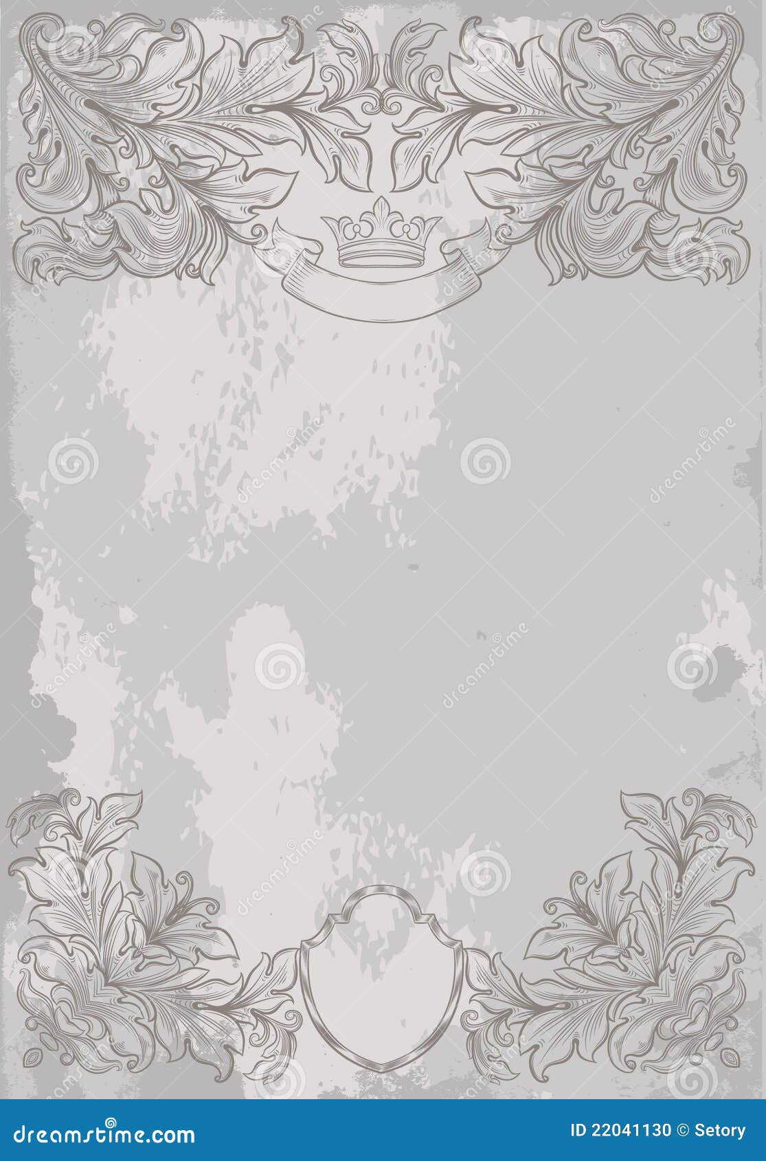Vintage gray background stock vector. Illustration of shape - 22041130