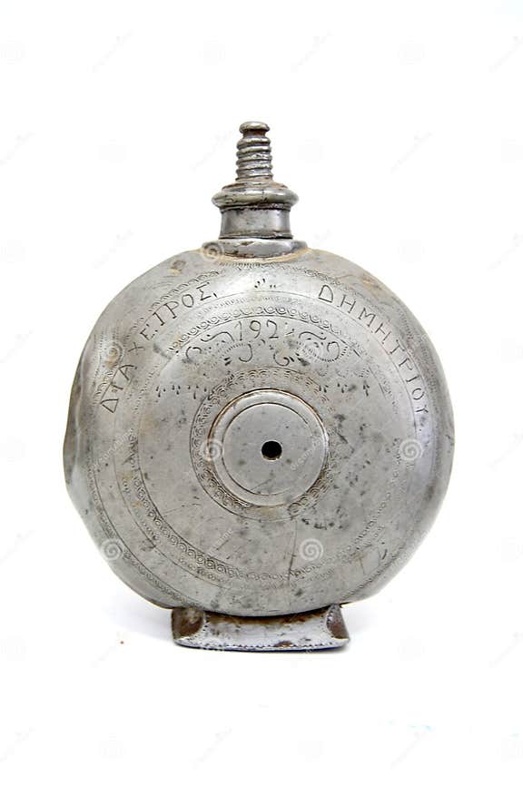 Vintage greek flask stock image. Image of century, drinking - 41688215