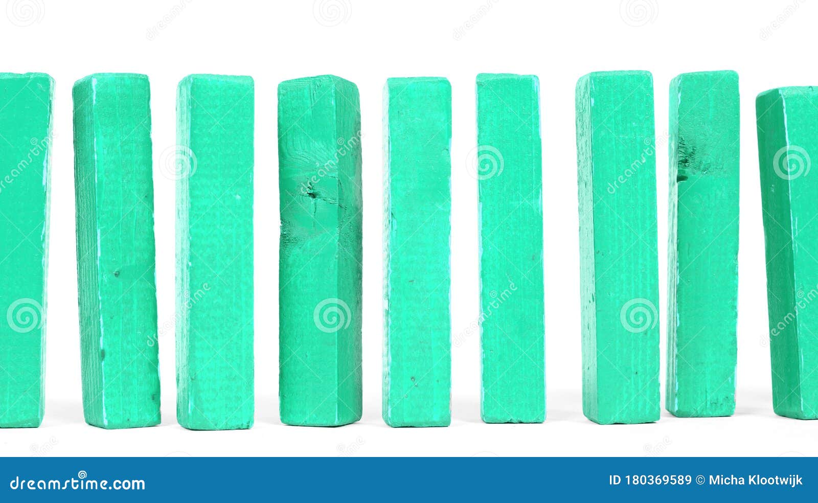 Vintage Green Building Blocks Isolated on White Stock Image - Image of ...