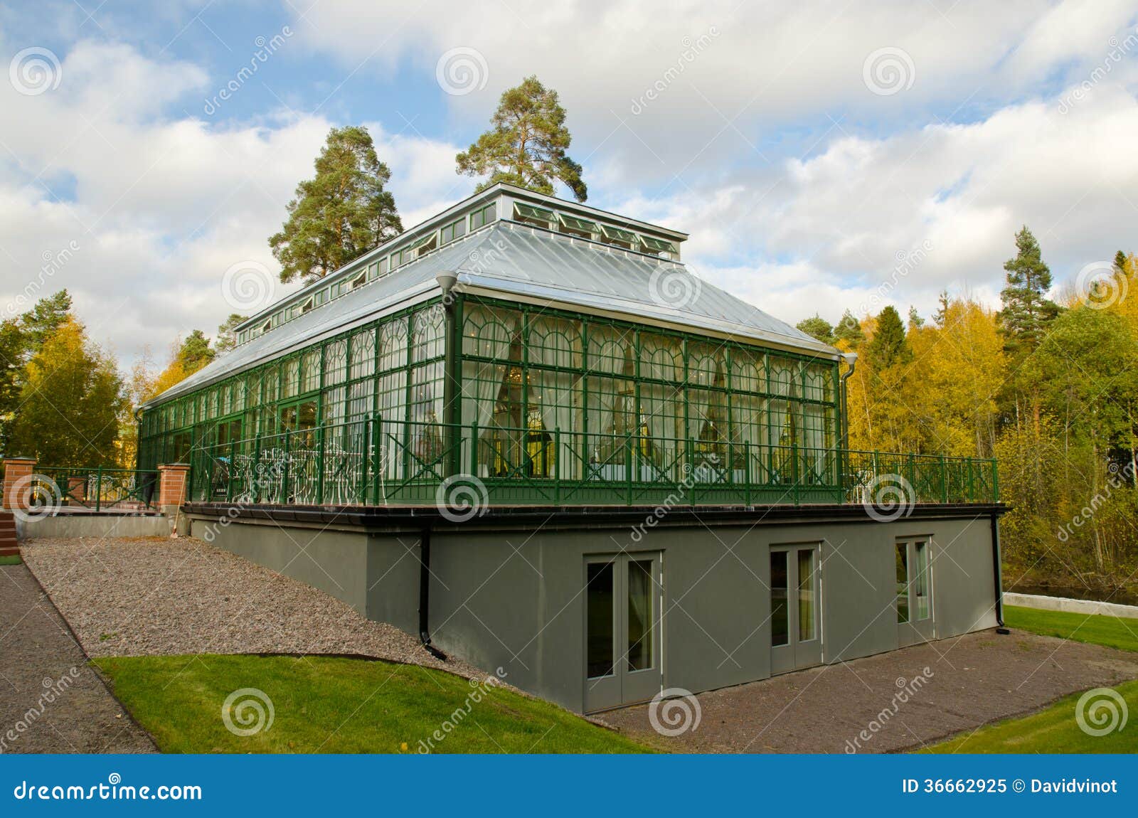 Vintage greenhouse stock image. Image of clouds, style - 36662925