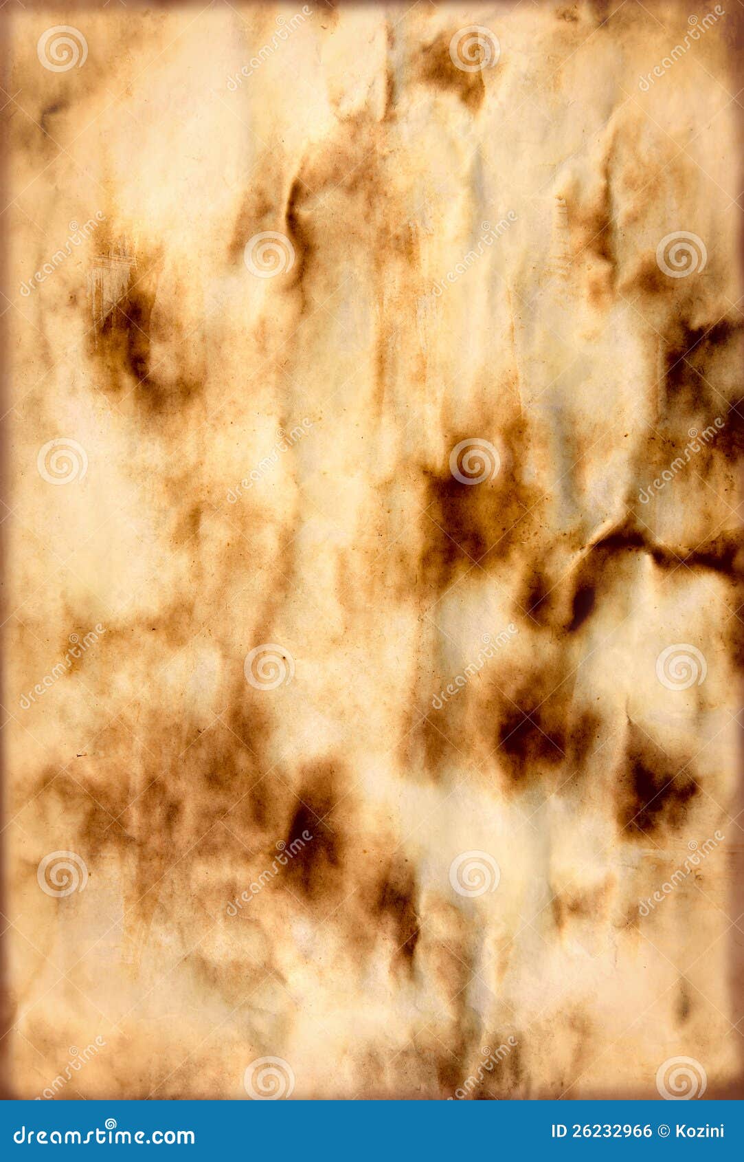 Vintage grunge burnt paper stock photo. Image of spots - 26232966