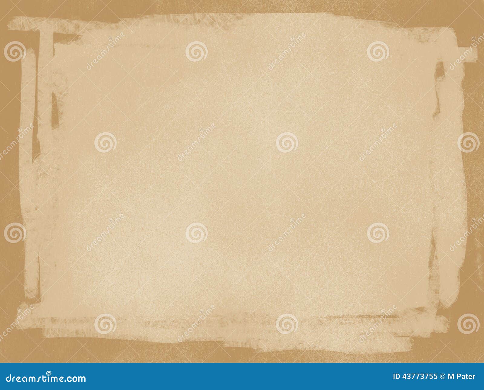 Vintage Grunge Paper with Border Stock Image - Image of digital, grunge ...