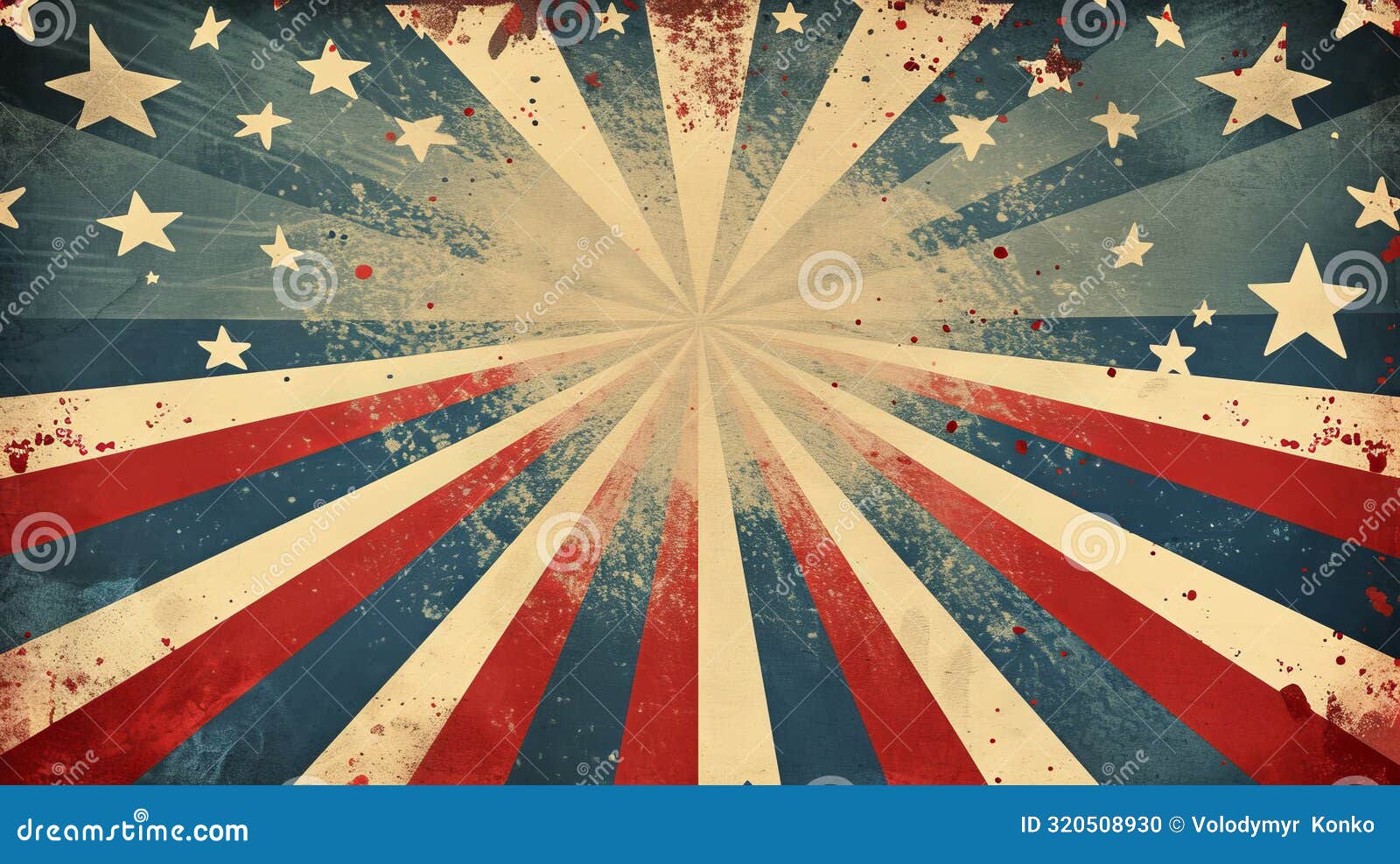 Vintage Grunge Radial Sunburst Background with Red and Black Rays Stock ...