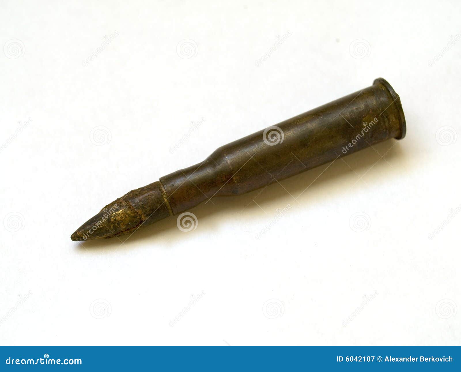Vintage gun cartridge stock image. Image of weapon, explosive - 6042107