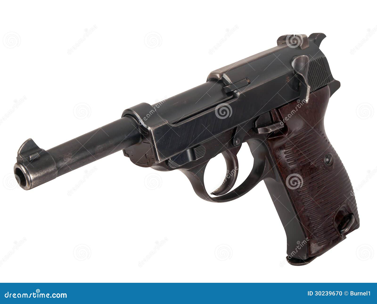 Old gun stock photo. Image of revolver, fire, histor - 30239670