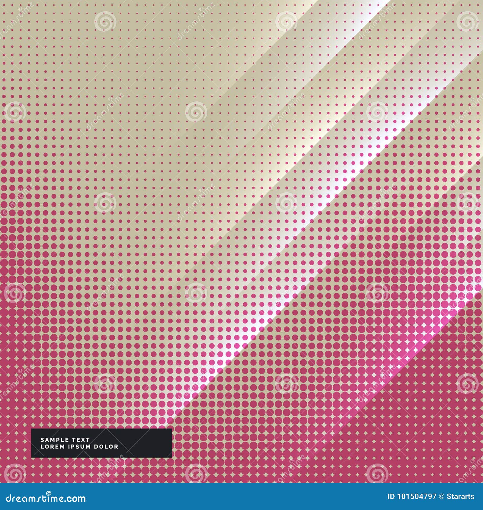 Vintage Halftone Background Design Stock Vector - Illustration of ...