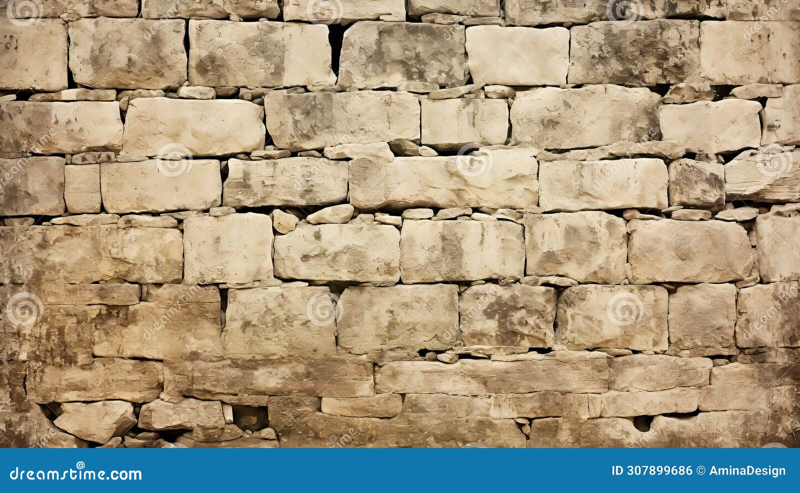 Vintage Hand Hewn Stone Wall Texture Background With Intricate Details ...