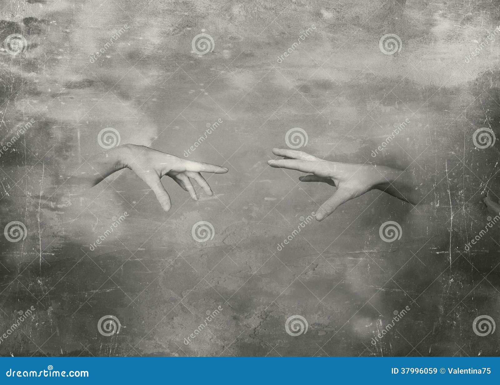 Vintage hands stock illustration. Illustration of approach - 37996059