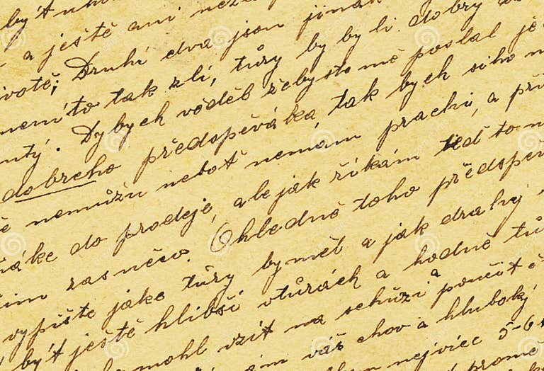 Vintage handwriting stock photo. Image of culture, writing - 1872334