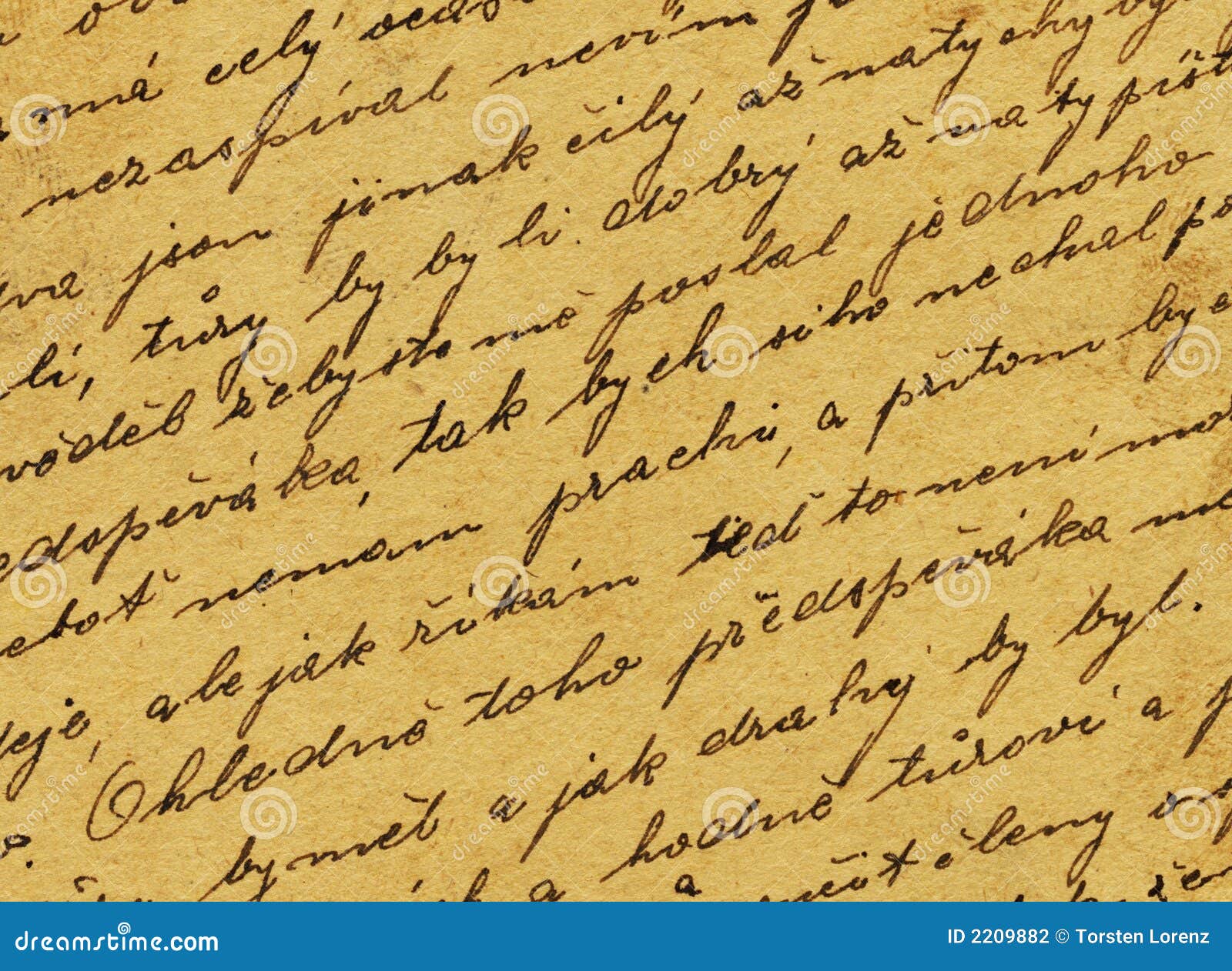 Vintage handwriting stock photo. Image of retro, calligraphy - 2209882