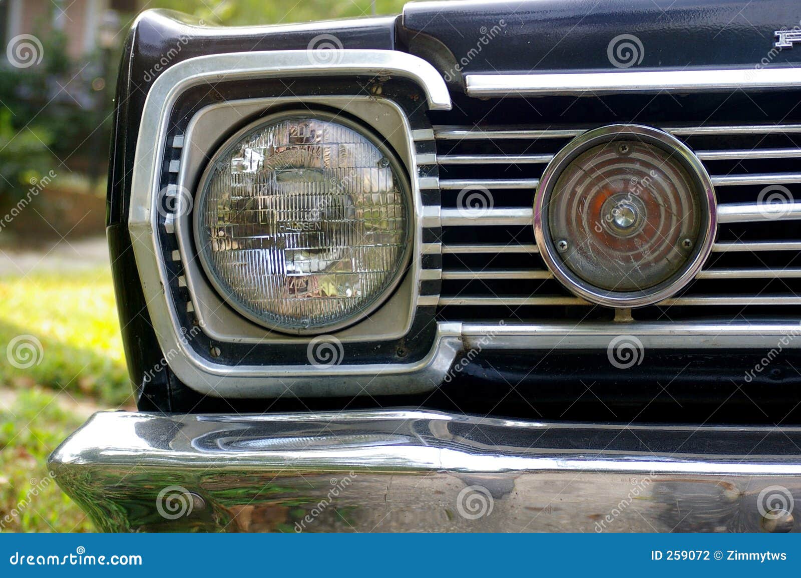 Vintage headlight stock photo. Image of vehicle, drive - 259072