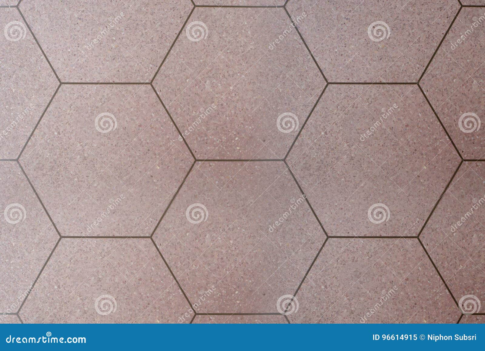 The Vintage Hexagon Tiles Design Stock Image - Image of ground, shape ...