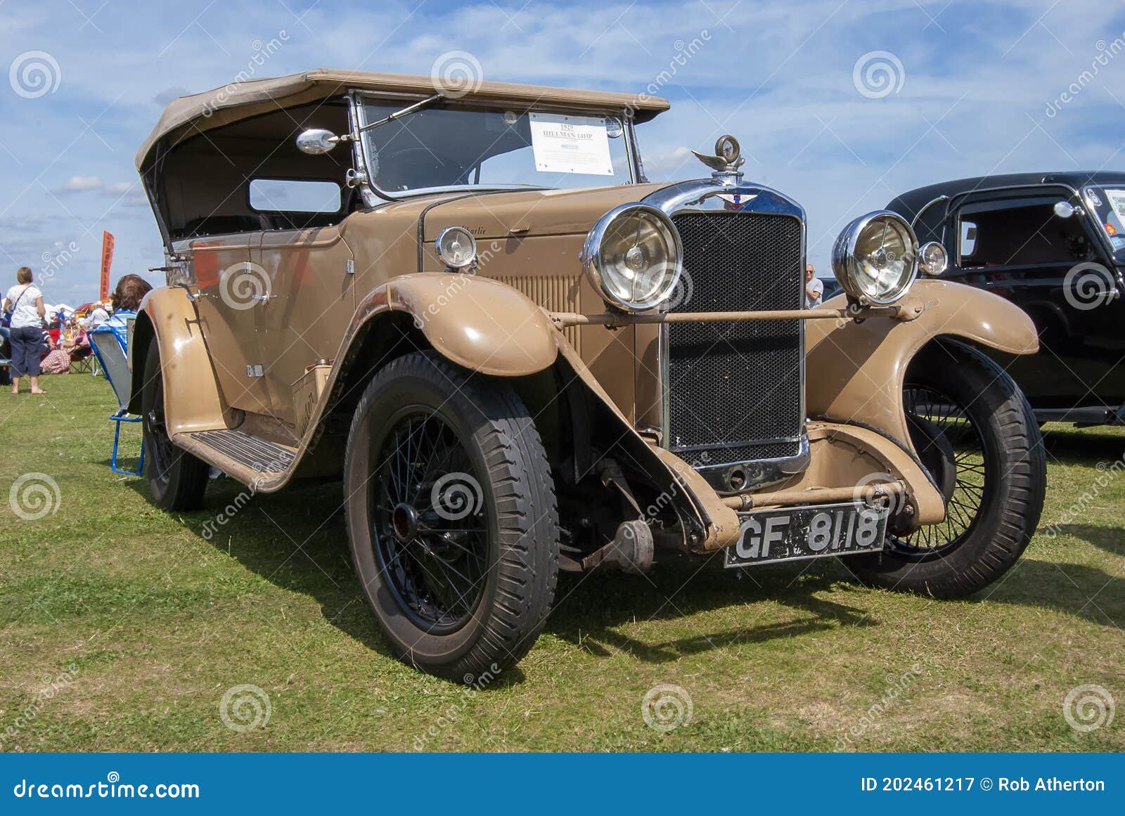 A Vintage Hillman 14 HP Tourer Editorial Photography - Image of hillman ...
