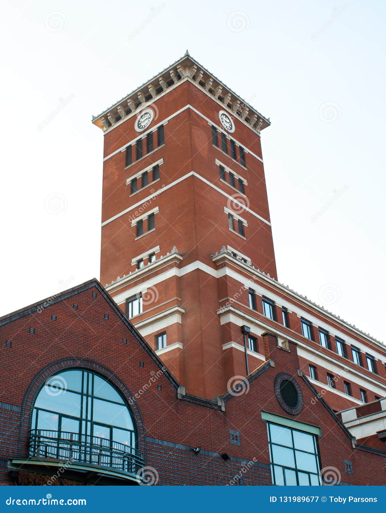 Vintage, Historic Brick Tower Editorial Photography - Image of brick ...