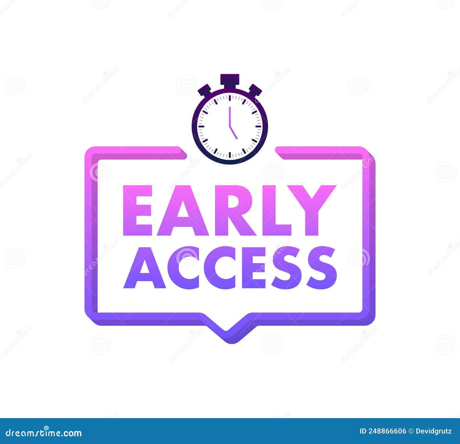 Vintage Icon with Red Early Access. Vector Icon Isolated Template Stock ... Vintage Icon with Red Early Access. Vector Icon Isolated Template Stock ...