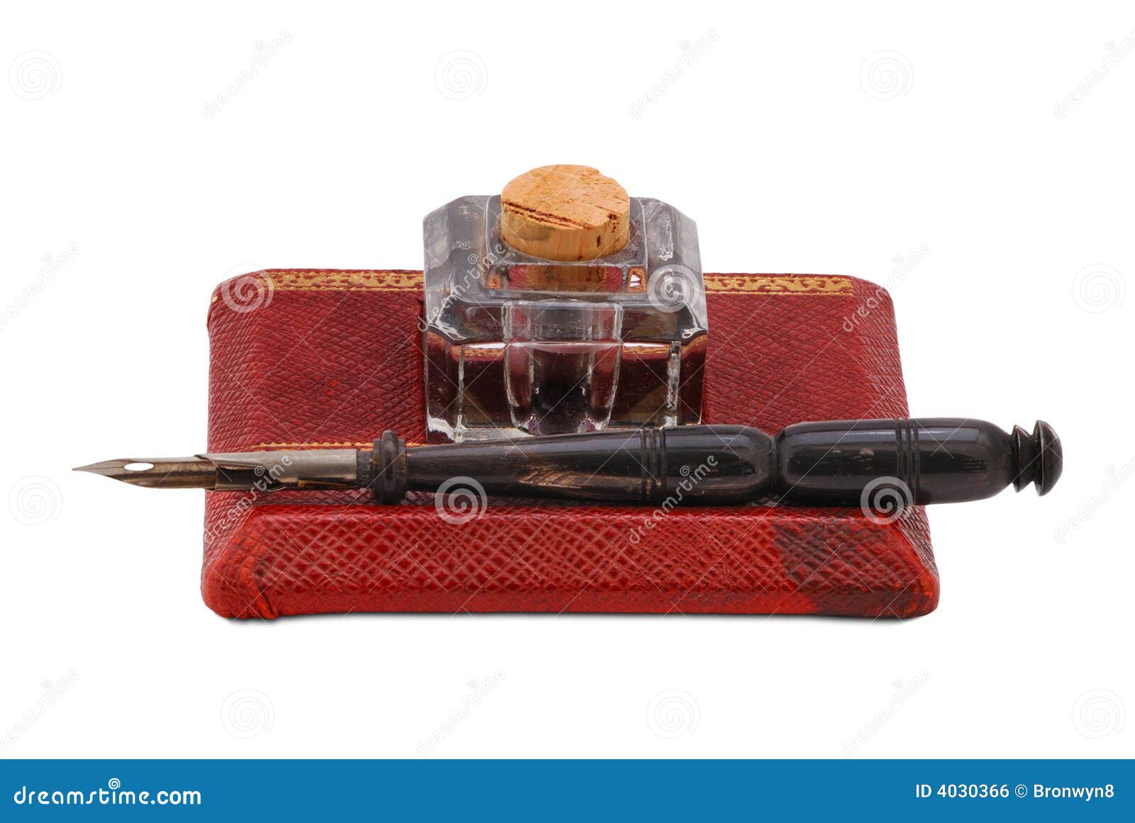Vintage inkwell stock photo. Image of nostalgia, communication - 4030366
