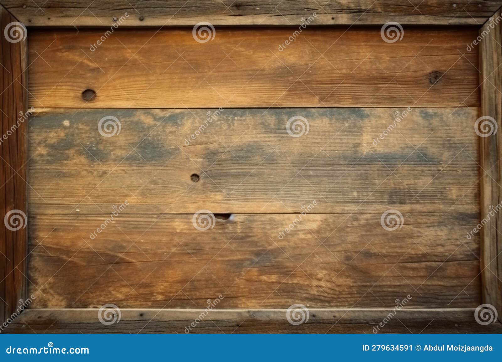 Vintage-inspired Frame with a Worn and Dirty Wood Texture Stock ...