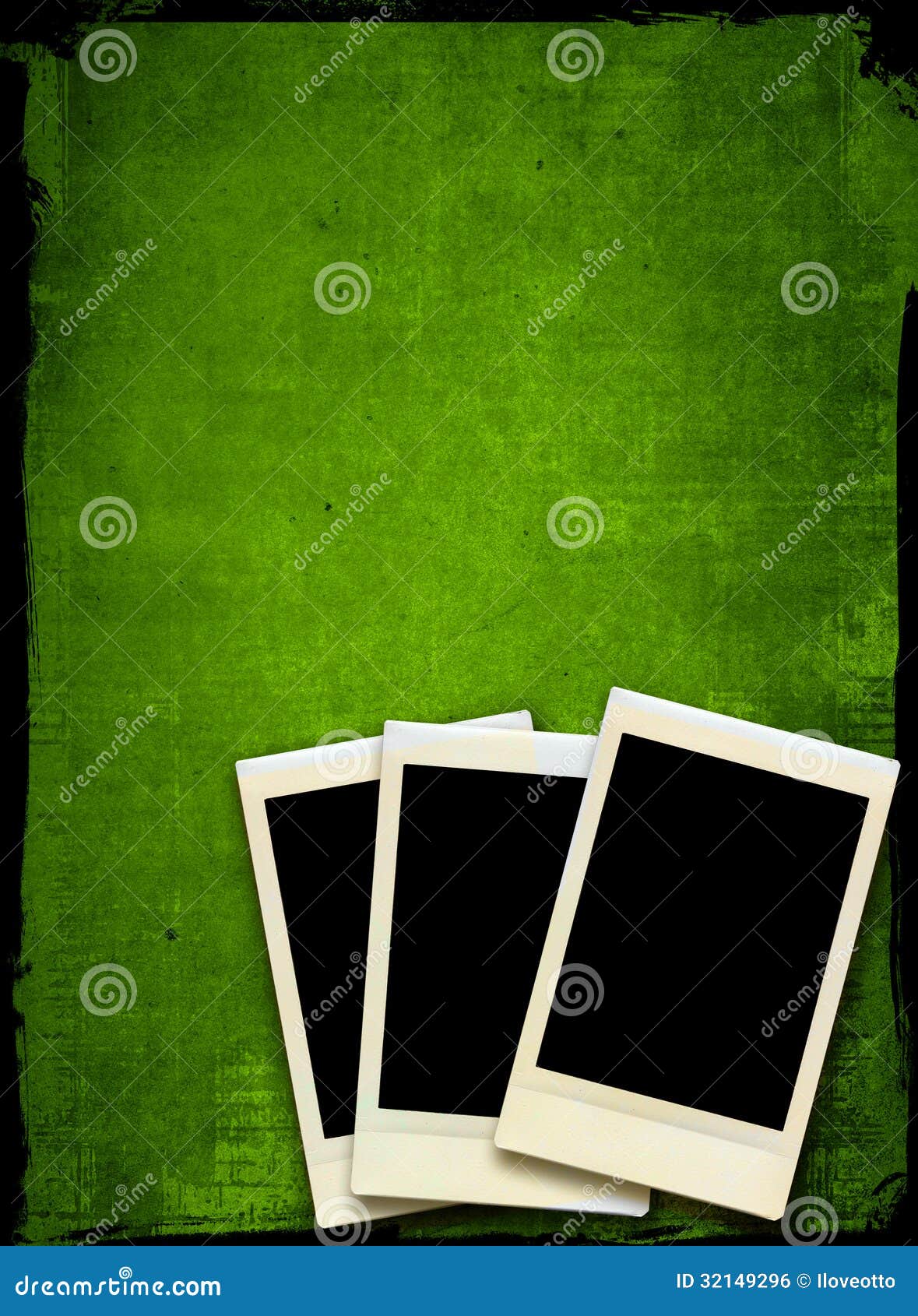 Vintage instant photo stock illustration. Illustration of photograph ...