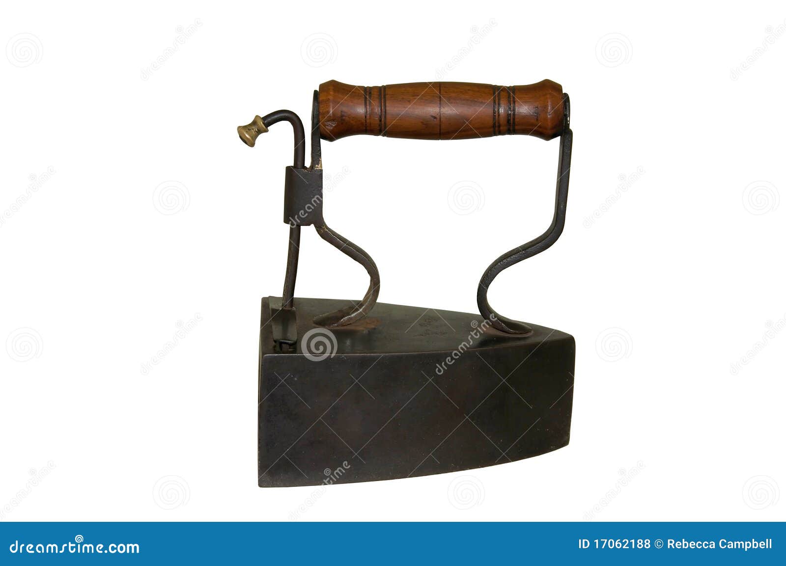 Iron Isolated Over White Royalty-Free Stock Photography | CartoonDealer ...