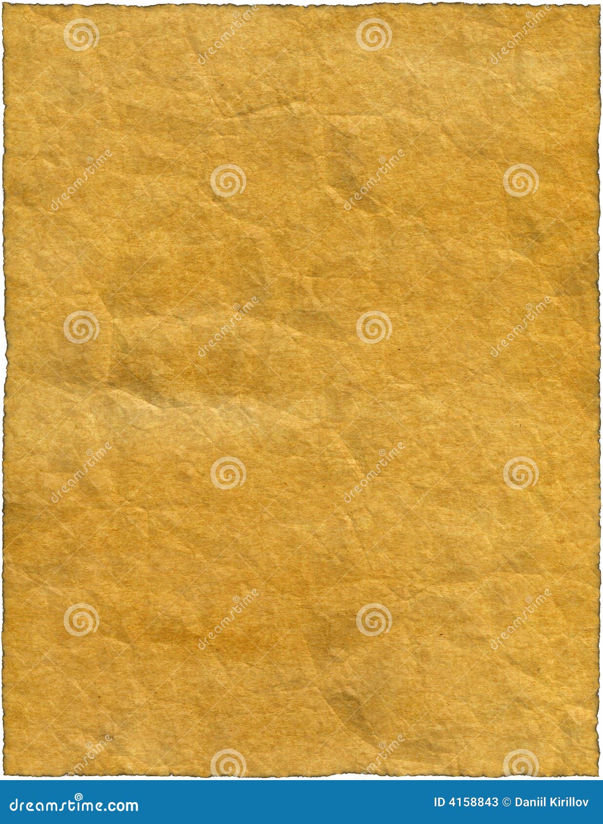 Vintage Isolated Old Retro Ripped Paper Stock Image - Image of border ...