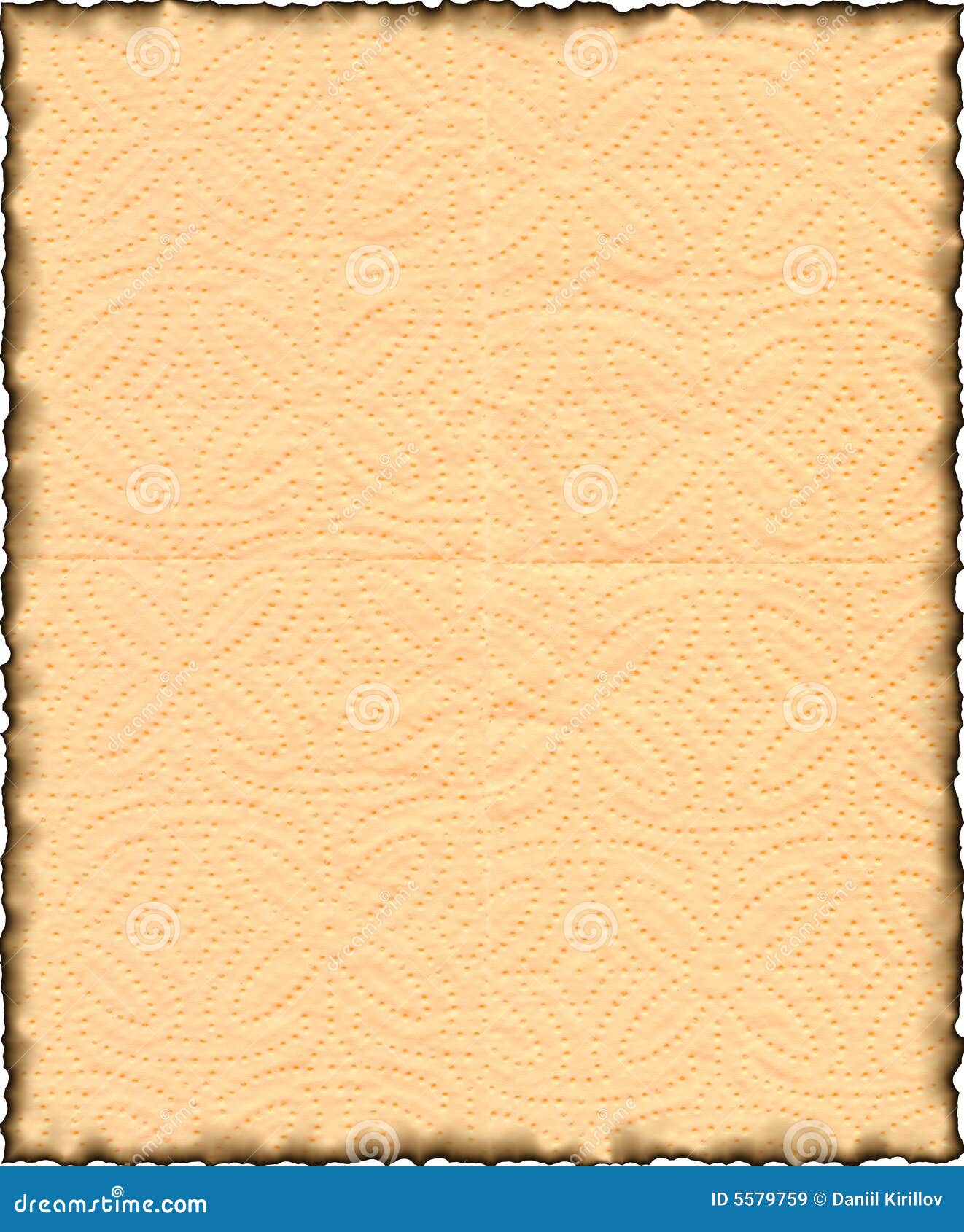 Vintage Isolated Old Retro Ripped Paper Stock Illustration ...