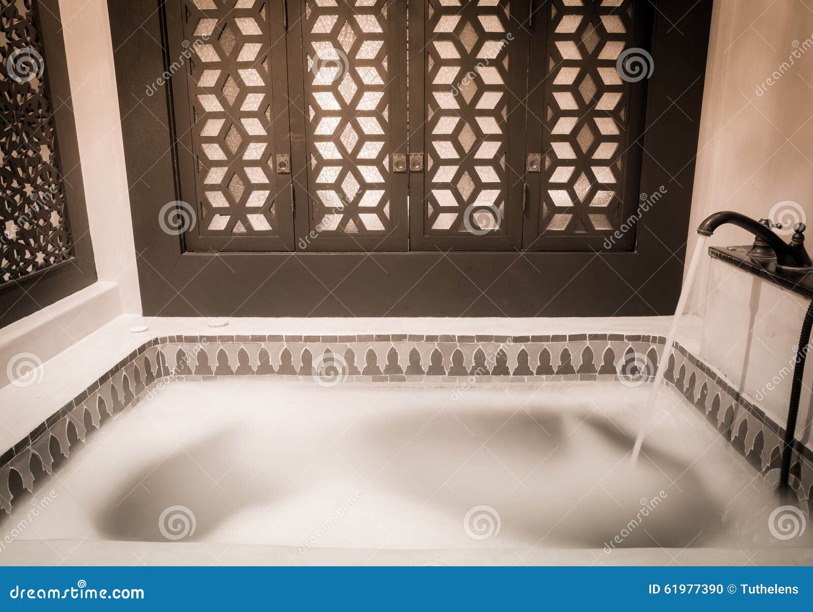Vintage Jacuzzi stock photo. Image of health, bath, clean - 61977390