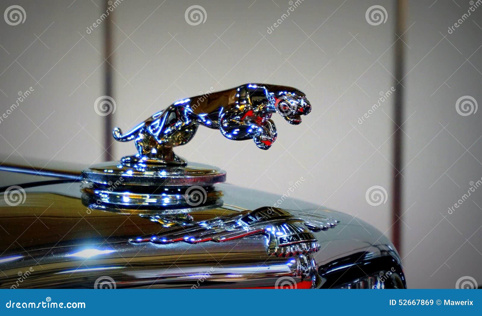 Vintage Jaguar sign editorial stock image. Image of international ...