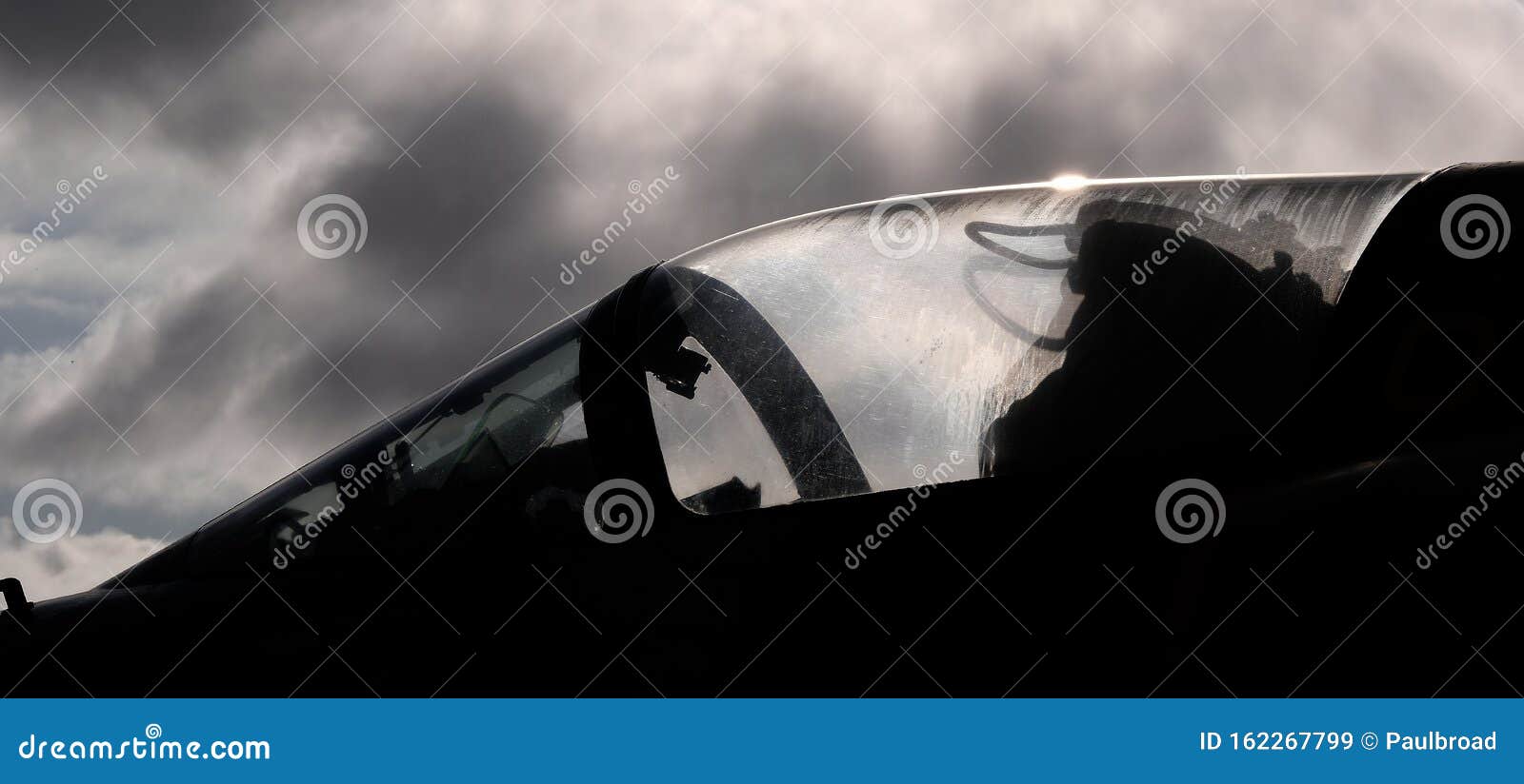 Vintage Fighter Aircraft Cockpit Back Lit. Stock Image - Image of ...