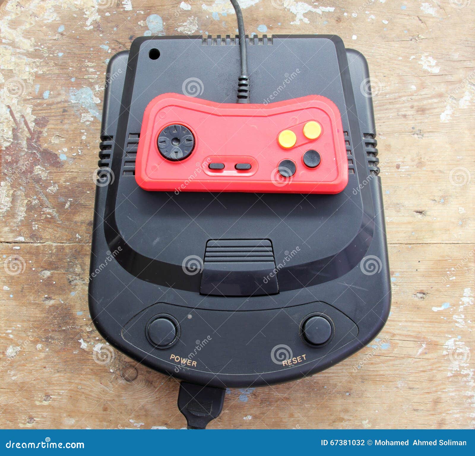 Vintage Joystick with Atari Stock Photo - Image of electronics, game ...