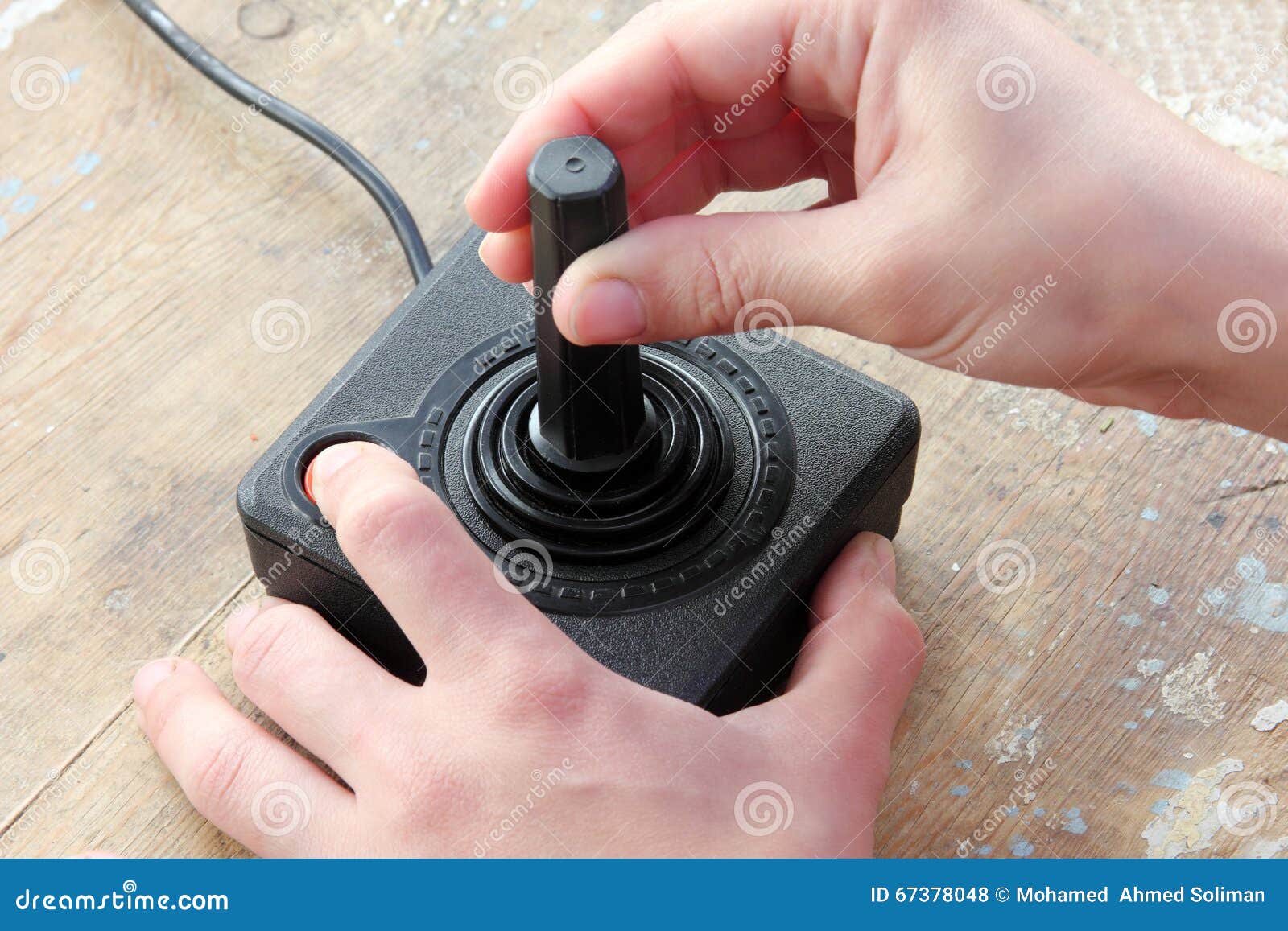 Vintage joystick stock photo. Image of classical, entertainment - 67378048